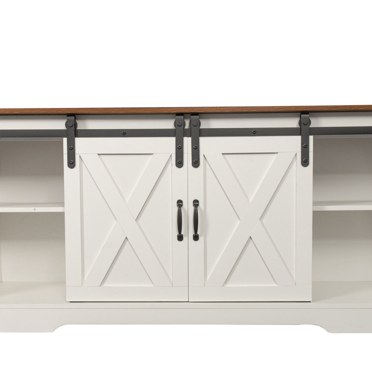 Media Consoles with Adjustable Leg Clearance, Traditional Wood TV Cons ...