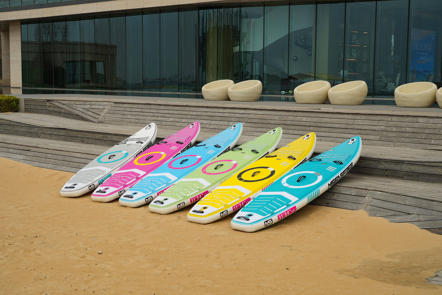 11' Inflatable Stand Up Paddle Board with Premium Accessories, SEGMART