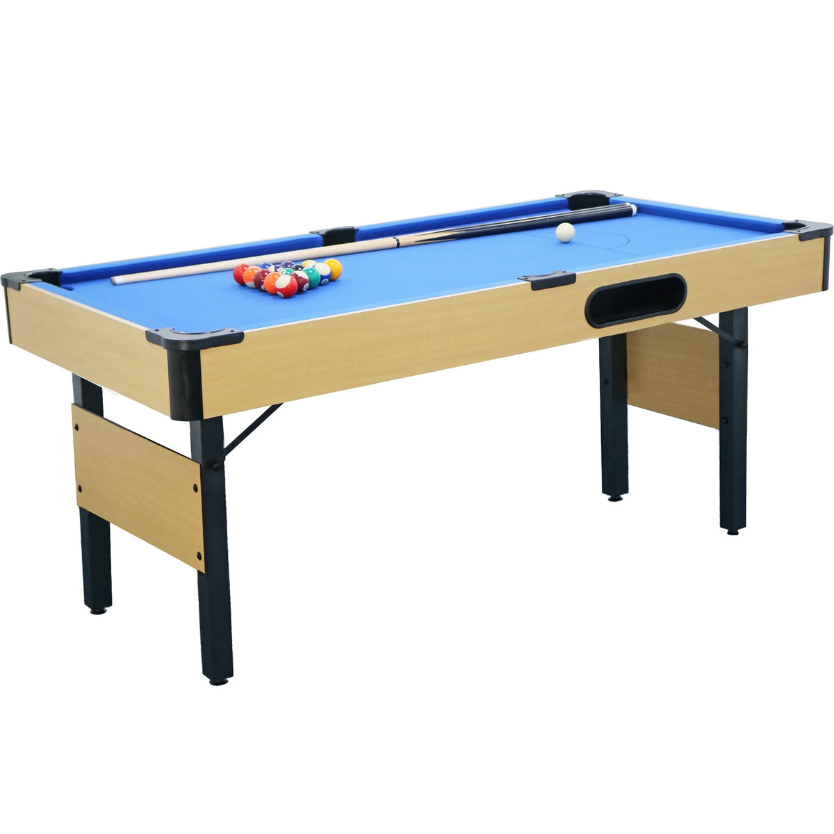 SEGMART 6 Ft Folding Pool Table, Multifunctional Billiard Table, Dinin
