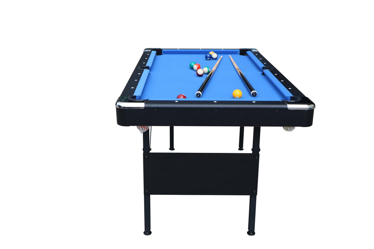 SEGMART 5.5 Ft Folding Pool Table for adults, Tennis Multigame Table,
