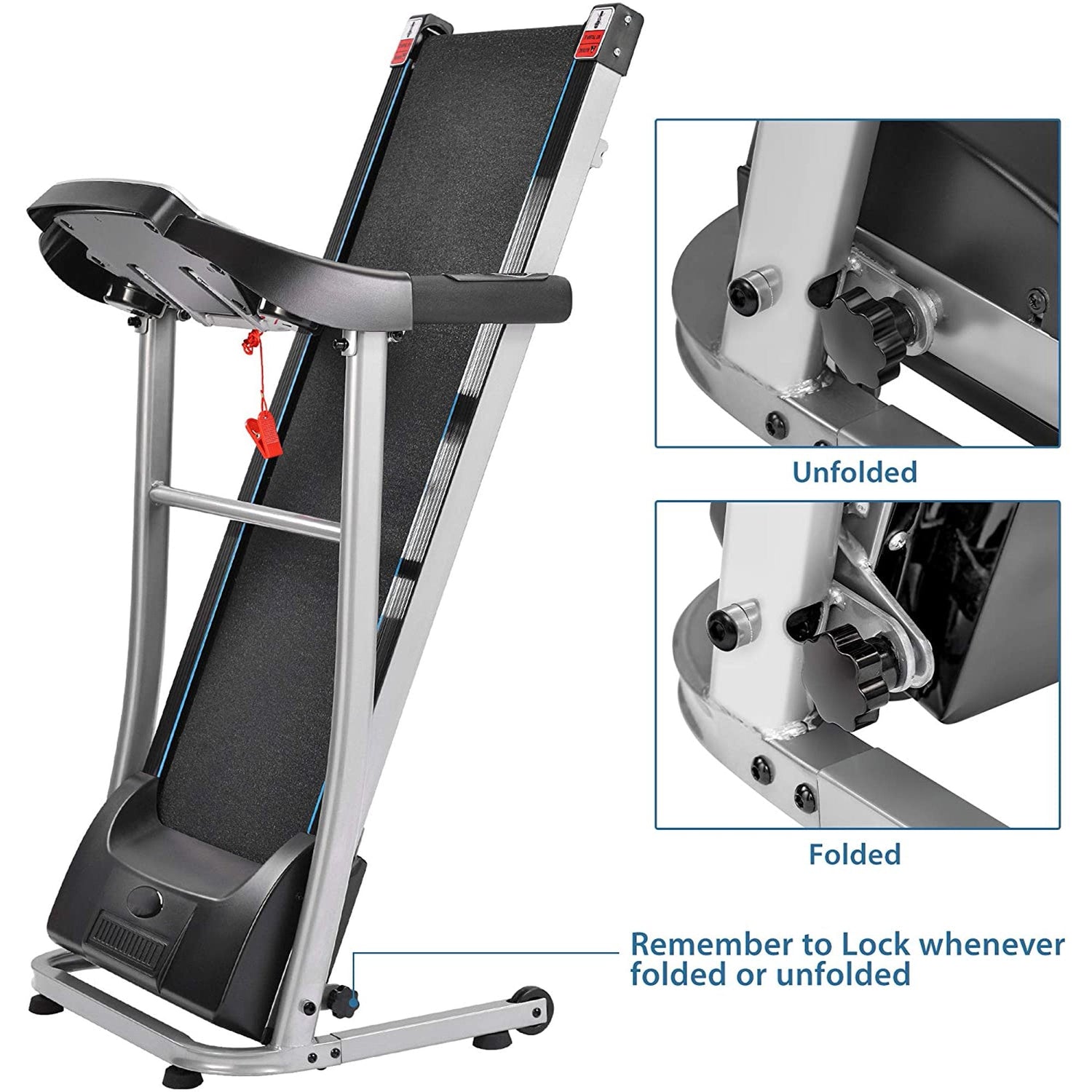 Home Use Foldable Exercise Machine Treadmills for Home, Electric Motor ...
