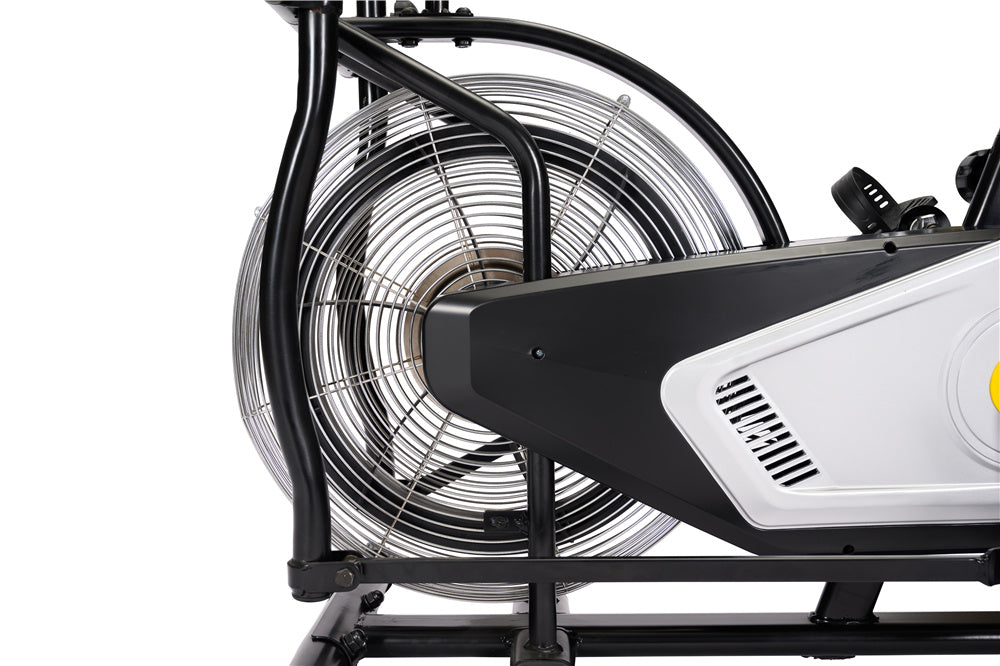 Air Bike, Exercise Fan Bike with Moving Arms, Exercise Bike with Air R ...