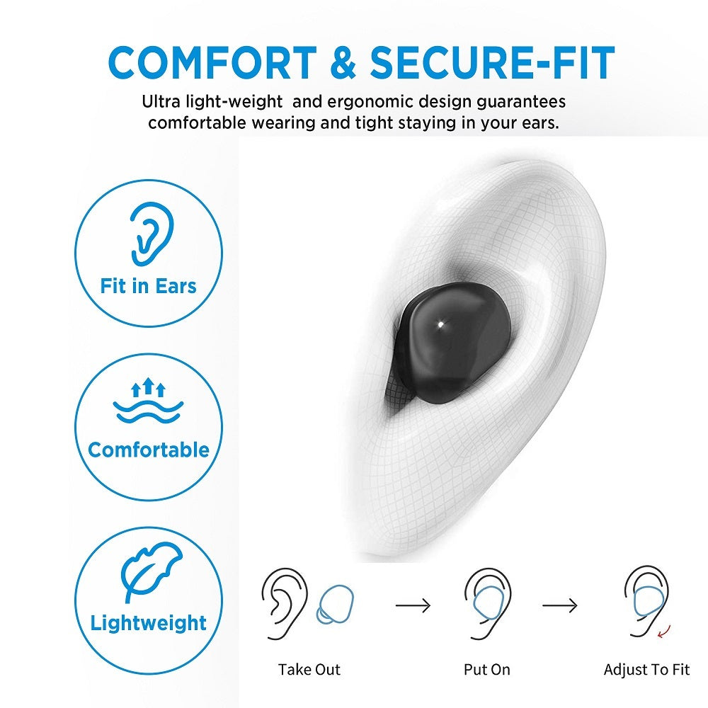 SEGMART Wireless Bluetooth Earbuds, Wireless Earphones with Microphone
